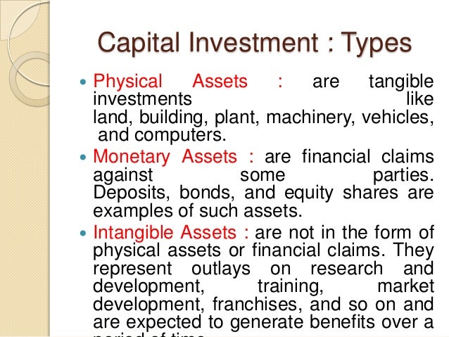 Capital Investment And Budgeting