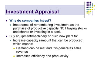 Capital Investment Appraisal n.ppt