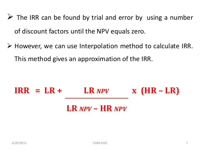 Management Accounting - Capital investment decisions