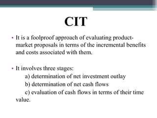 Capital investment theory | PPTX