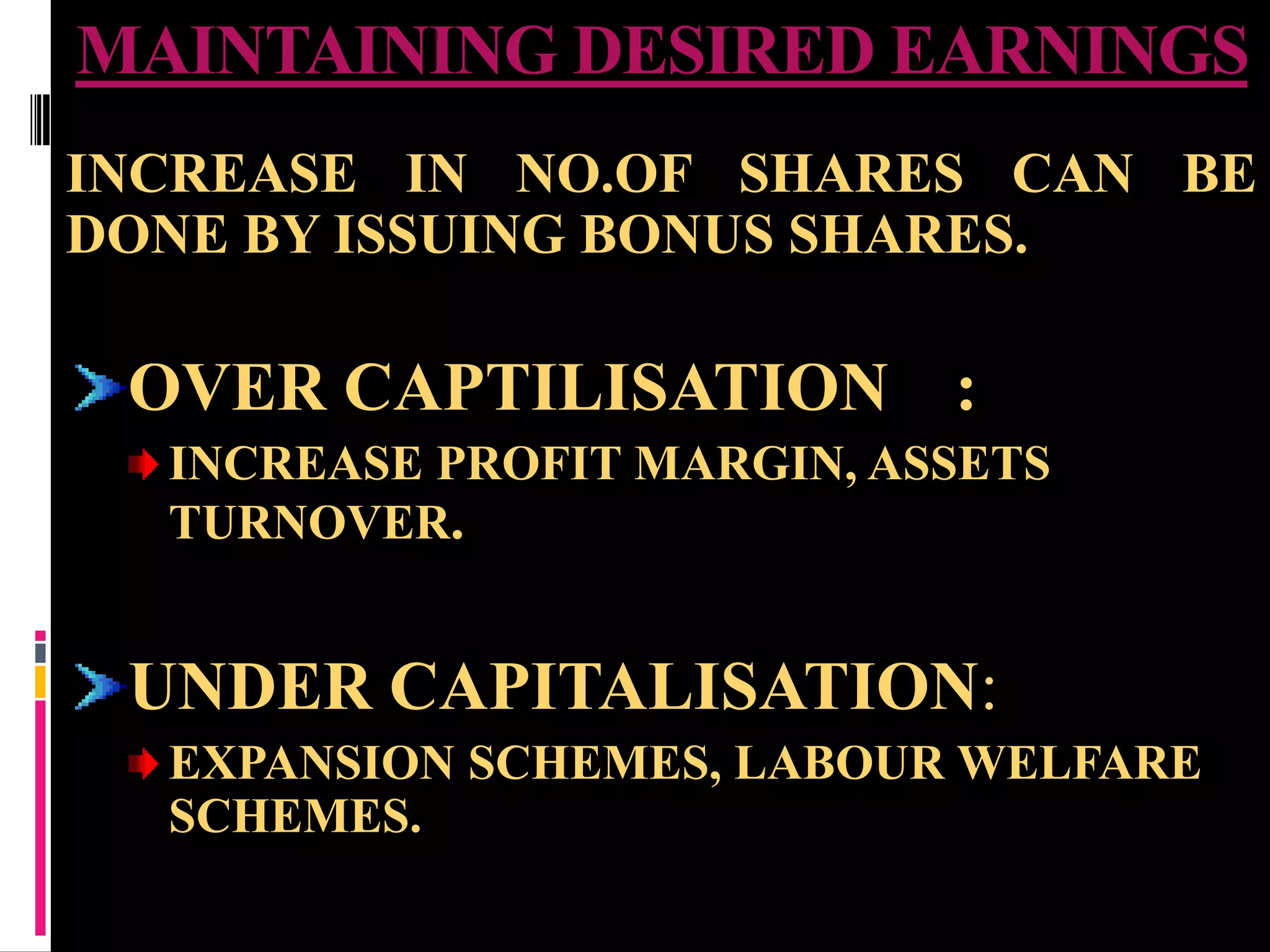 Capitalisation | PPT