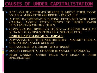 Capitalisation | PPT