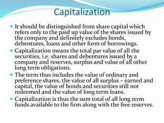 Capitalisation | PPTX