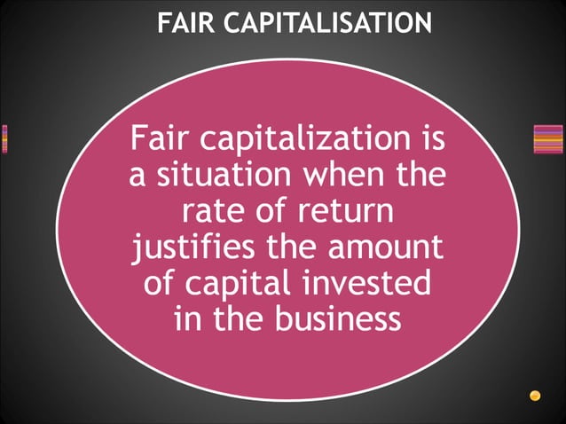 Capitalisation | PPT