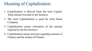 Capitalisation | PPTX