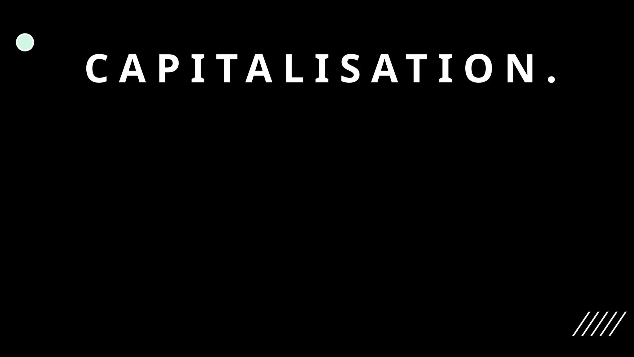 Capitalisation in history and its fundamentals | PPT