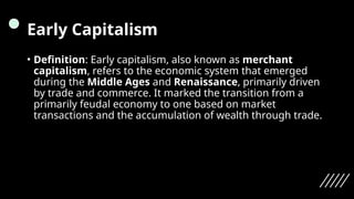 Capitalisation in history and its fundamentals | PPT