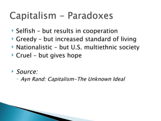 Capitalism | PPT