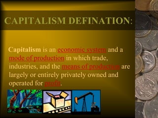 Capitalism | PPTX