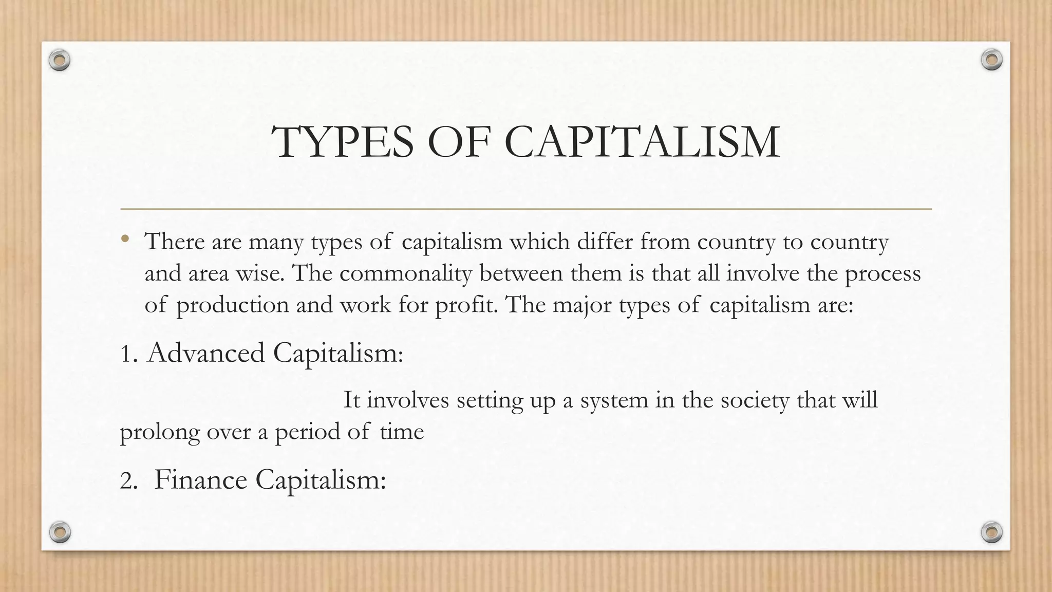 Capitalism | PPTX