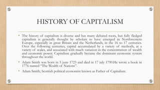 Capitalism | PPTX
