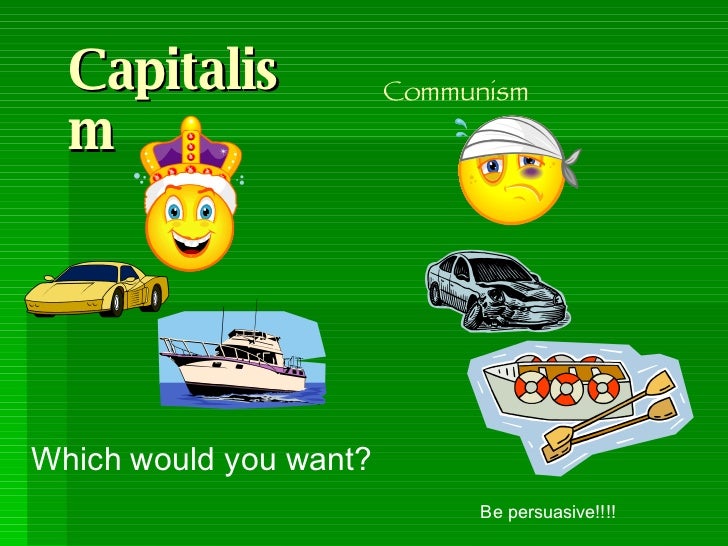 Capitalism Is Good Examples