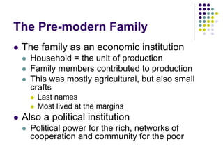 CEQLS: Capitalism and the family | PPTX