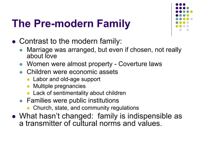 CEQLS: Capitalism and the family | PPT