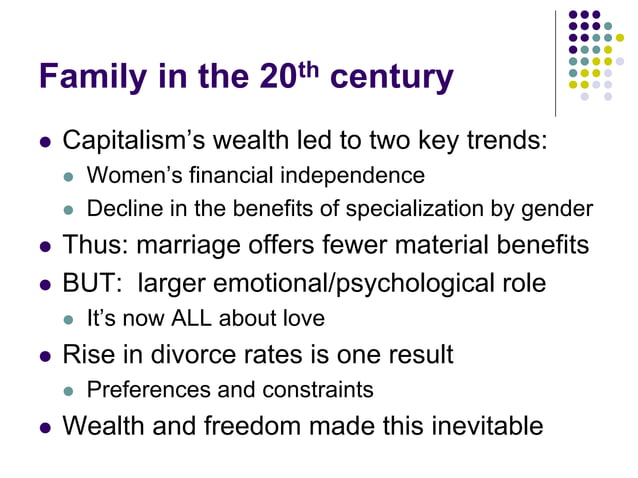 CEQLS: Capitalism and the family | PPT
