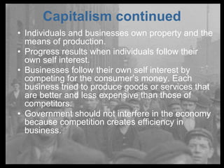 Capitalism and the Industrial revolution | PDF
