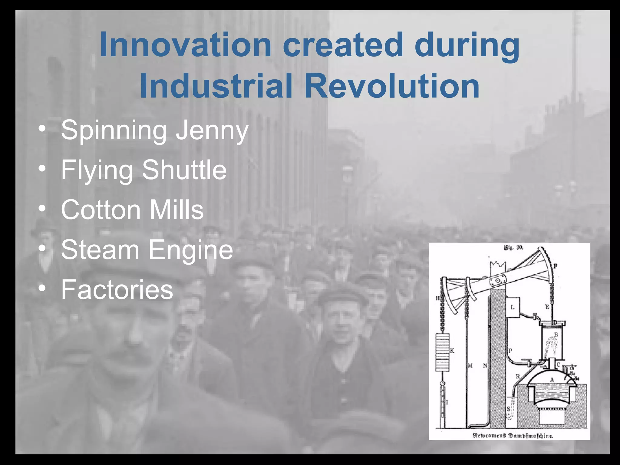 Capitalism and the industrial revolution | PPT