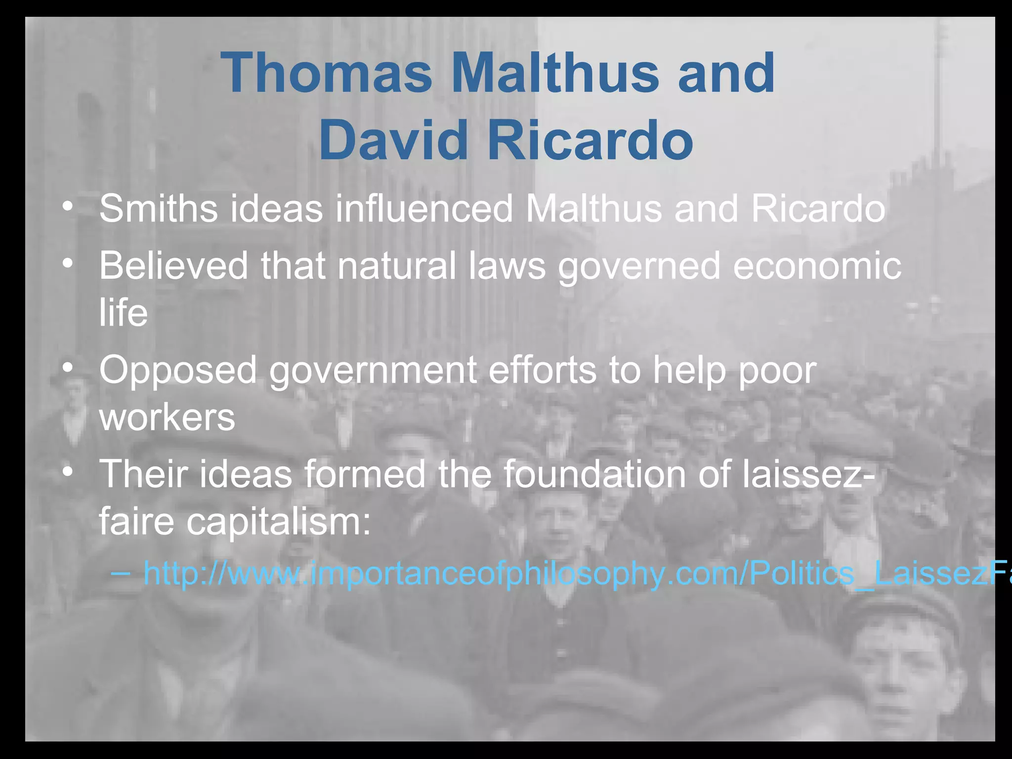 Capitalism and the industrial revolution | PPT