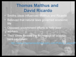 Capitalism and the industrial revolution | PPT