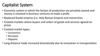 Capitalism in industrial revolution | PPT