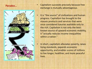 Capitalism & monopolies | PPTX