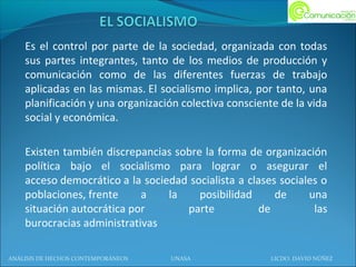 CAPITALISMO-SOCIALISMO | PPT