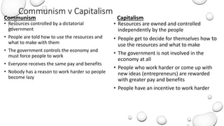Capitalism v Communism | PPT