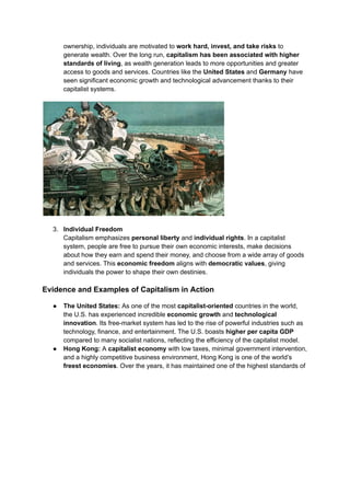 Capitalism vs socialism: which is better | PDF