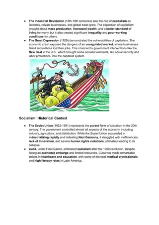 Capitalism vs socialism: which is better | PDF