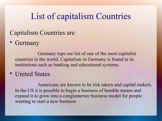 Capitalist | PPT