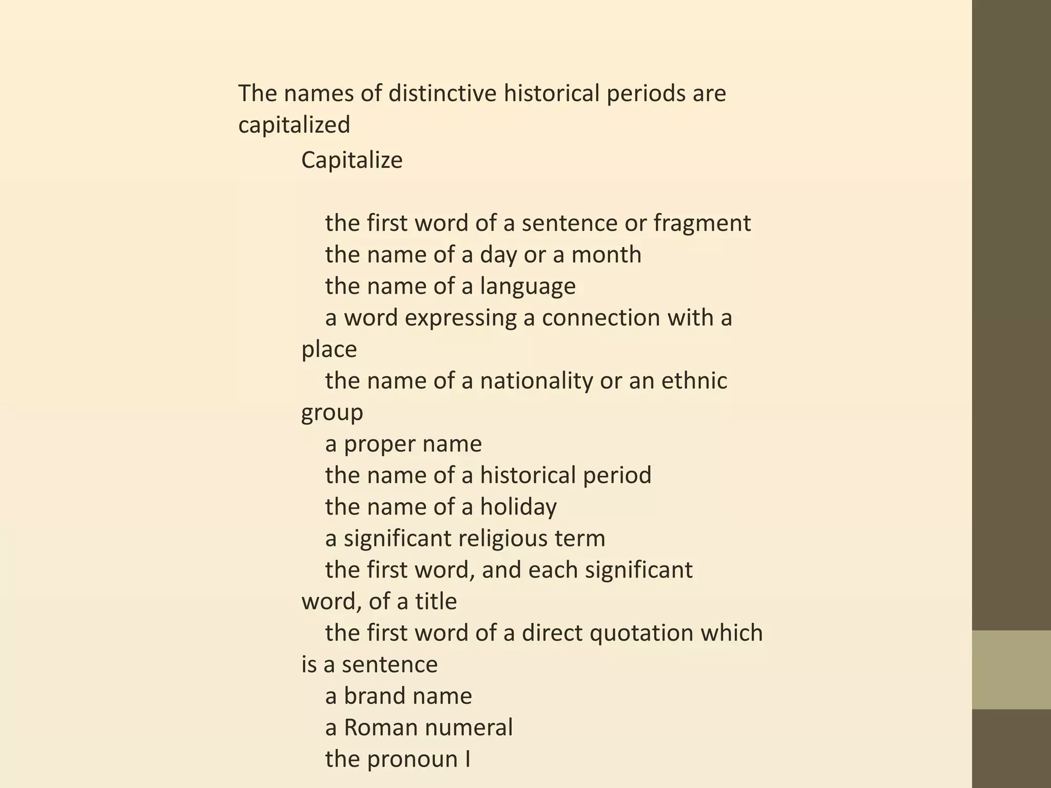 Capitalization | PPTX