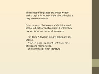 Capitalization | PPTX