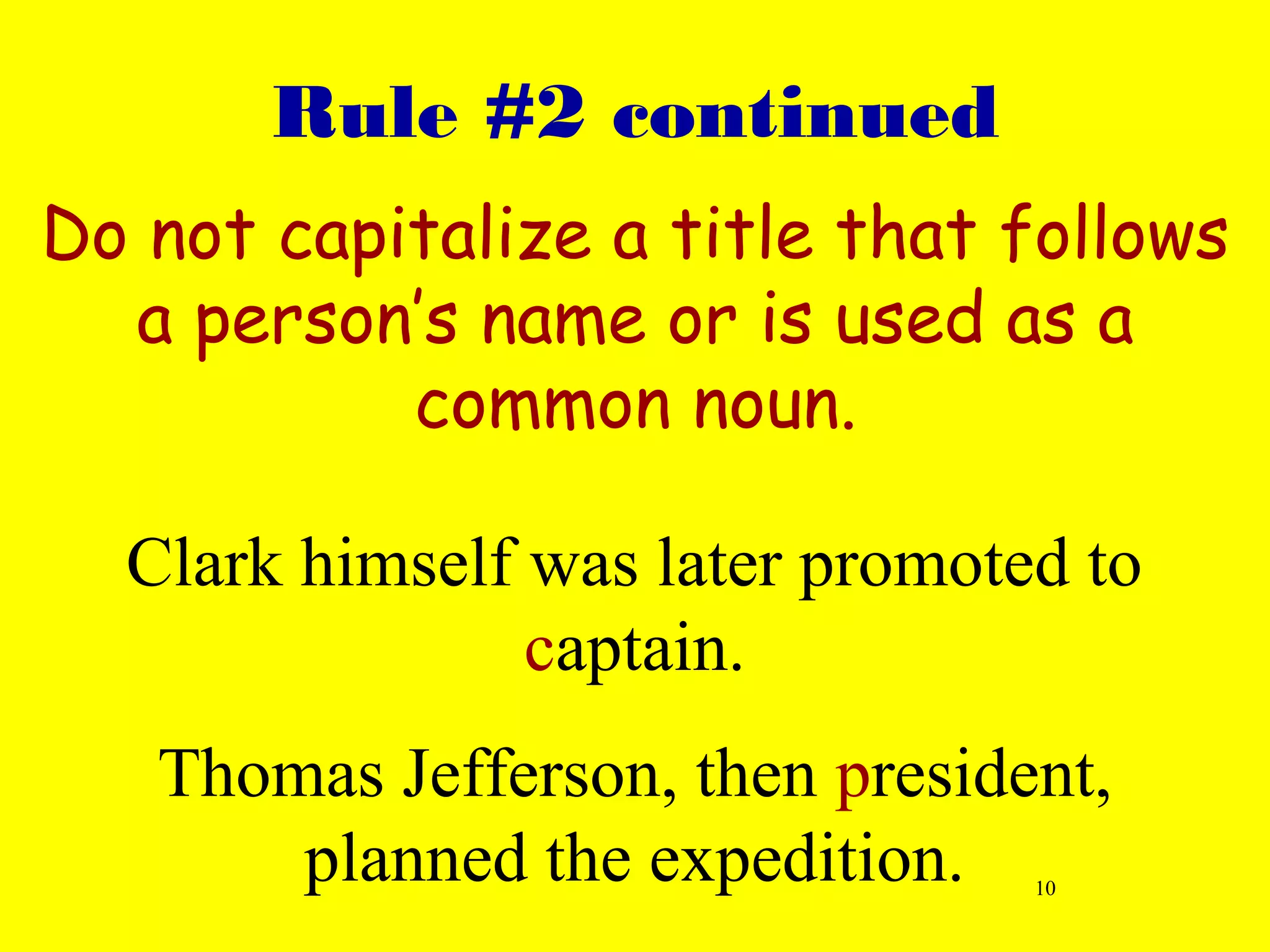 Capitalization | PPT