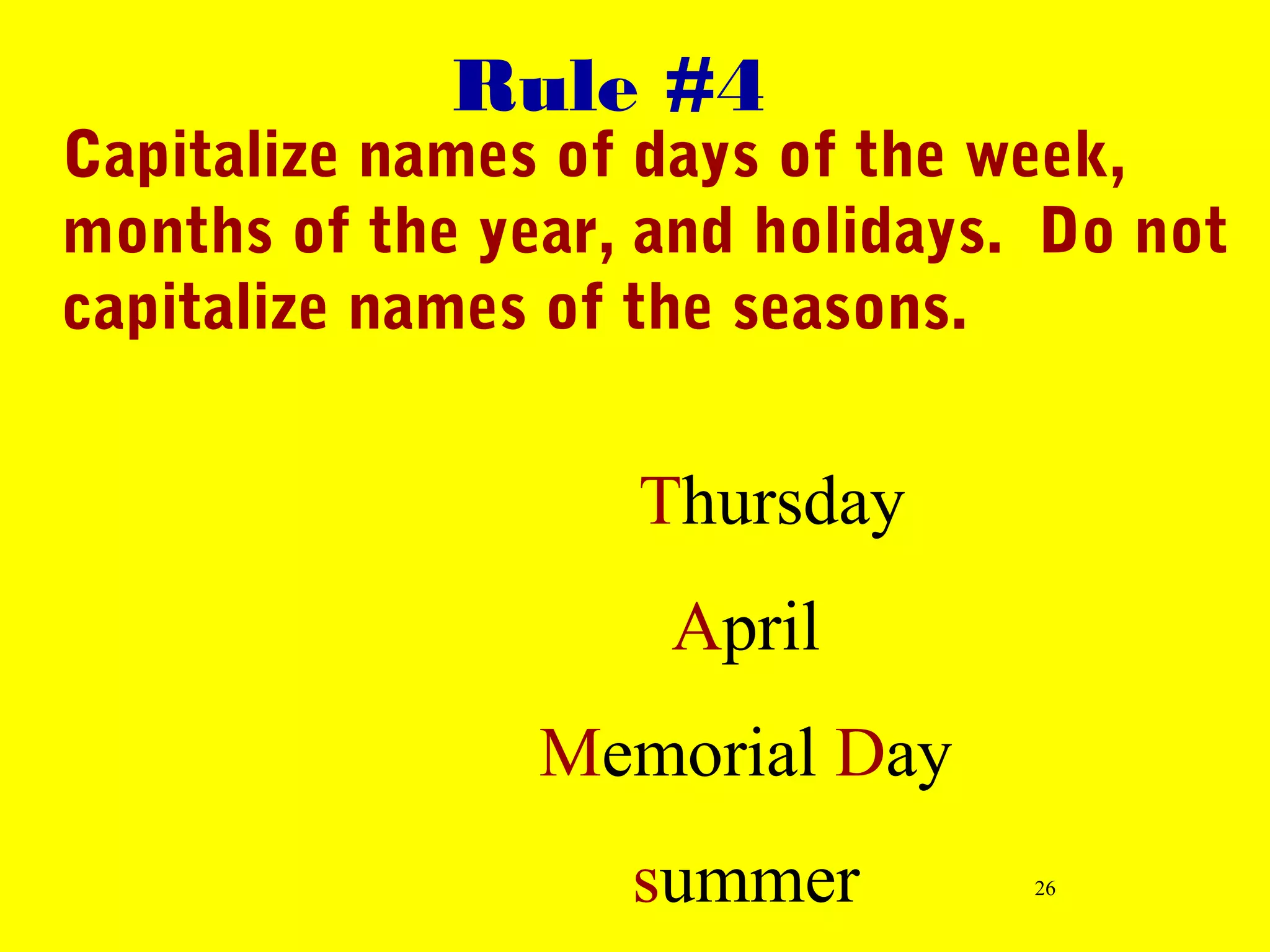 Capitalization | PPT