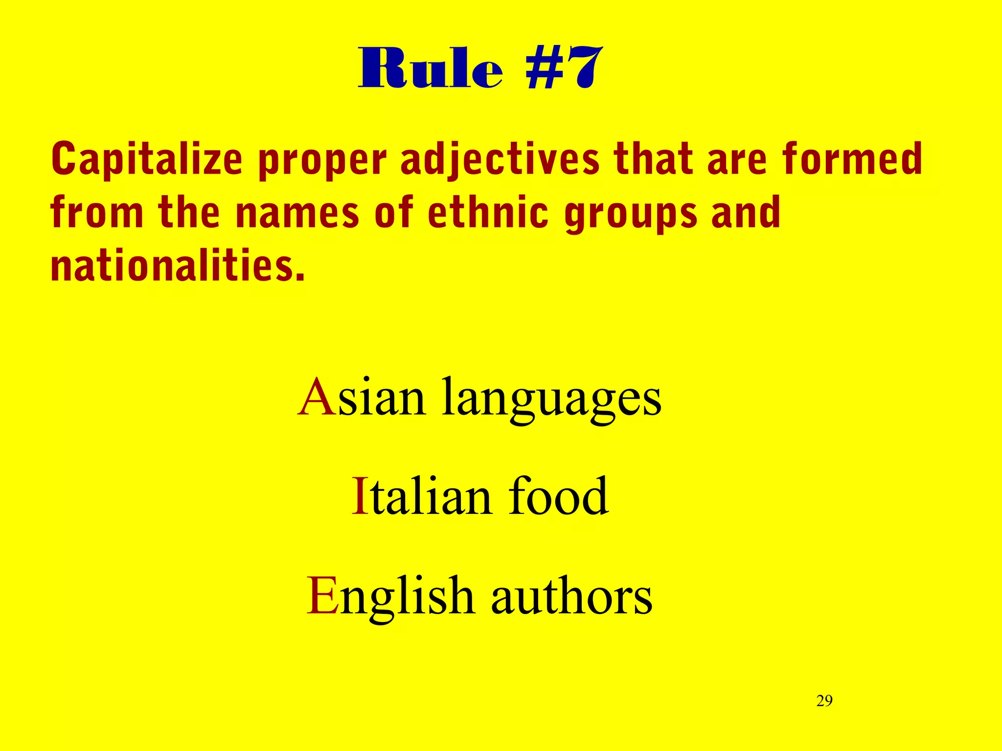 Capitalization | PPT