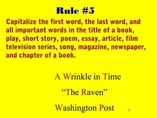 Capitalization | PPT