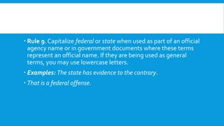 Capitalization | PPTX