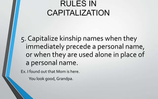 Capitalization | PPTX