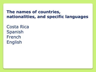 Rules in Capitalization | PPTX