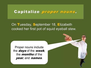 Rules for capitalization in English for primary and High School.ppt