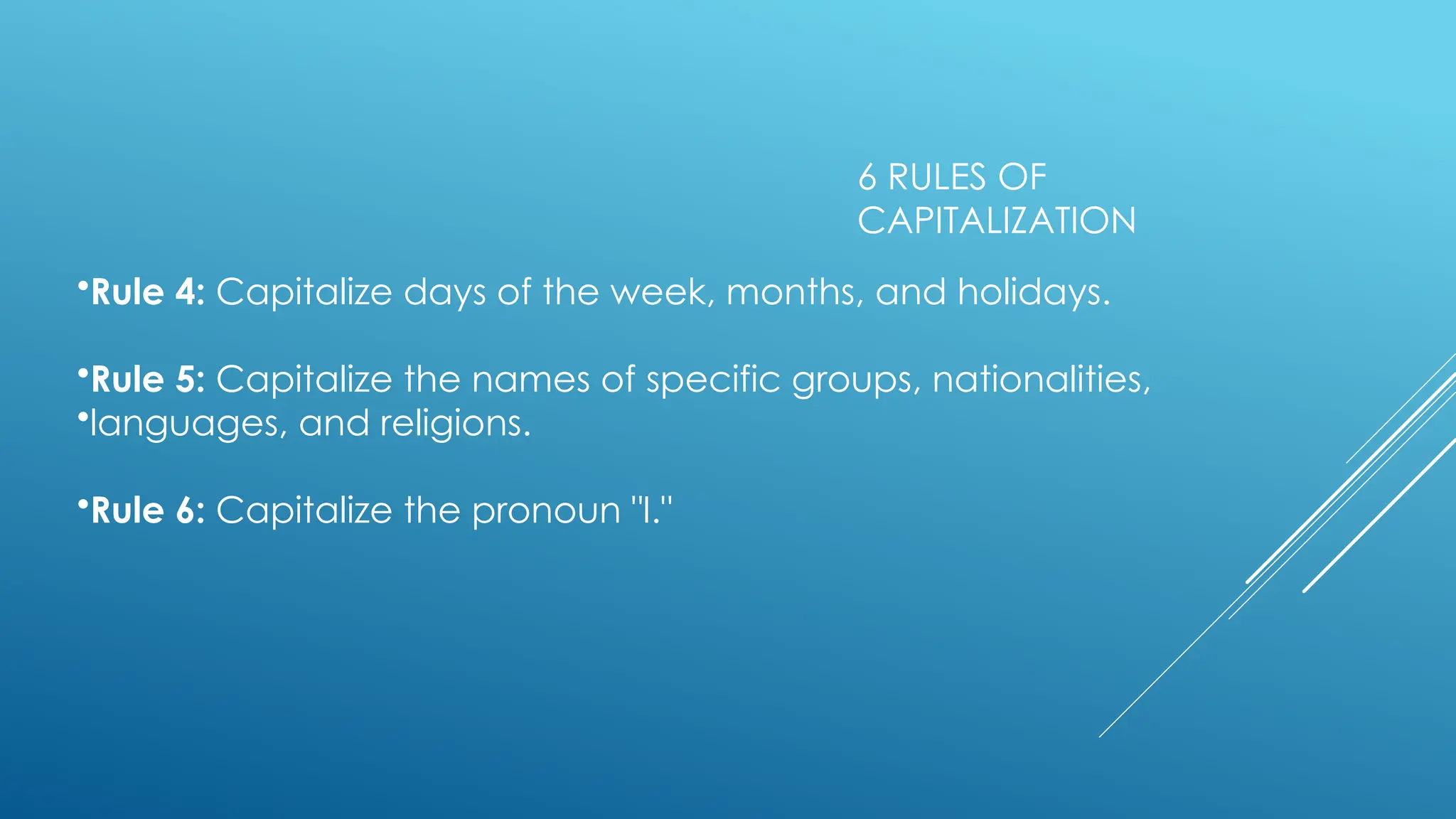 CapitalizationExercisesInEnglishLanguage.pptx