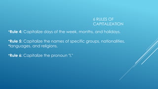 CapitalizationExercisesInEnglishLanguage.pptx