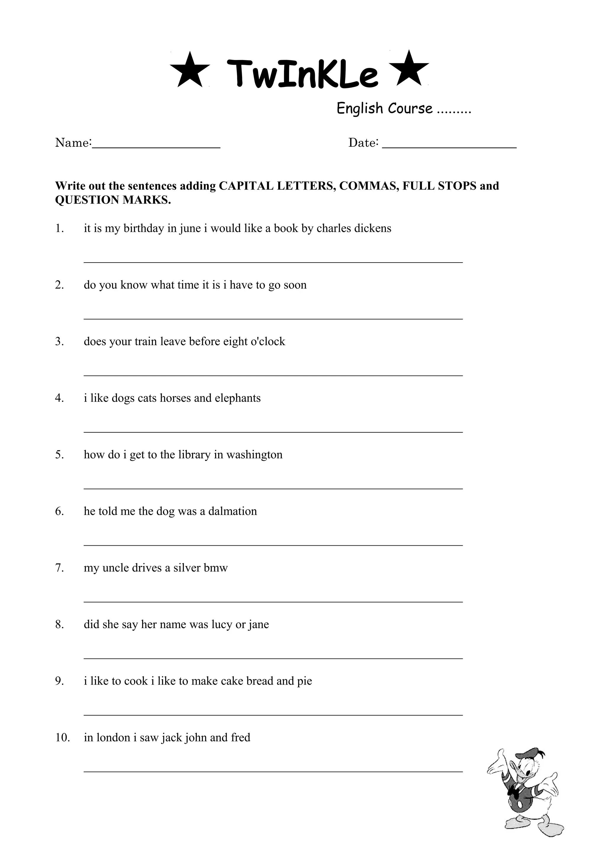 Capitalization 1 | DOC