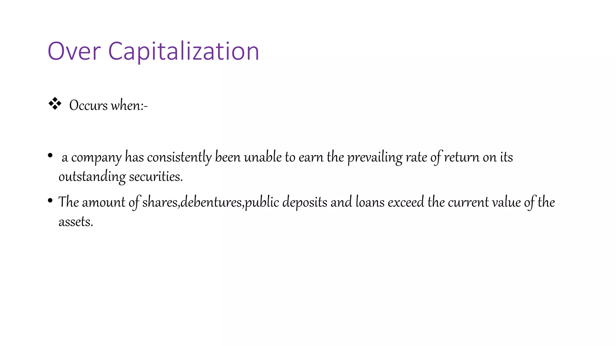 Capitalization and capital structure | PPT