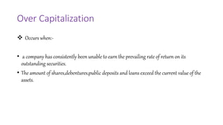 Capitalization and capital structure | PPT
