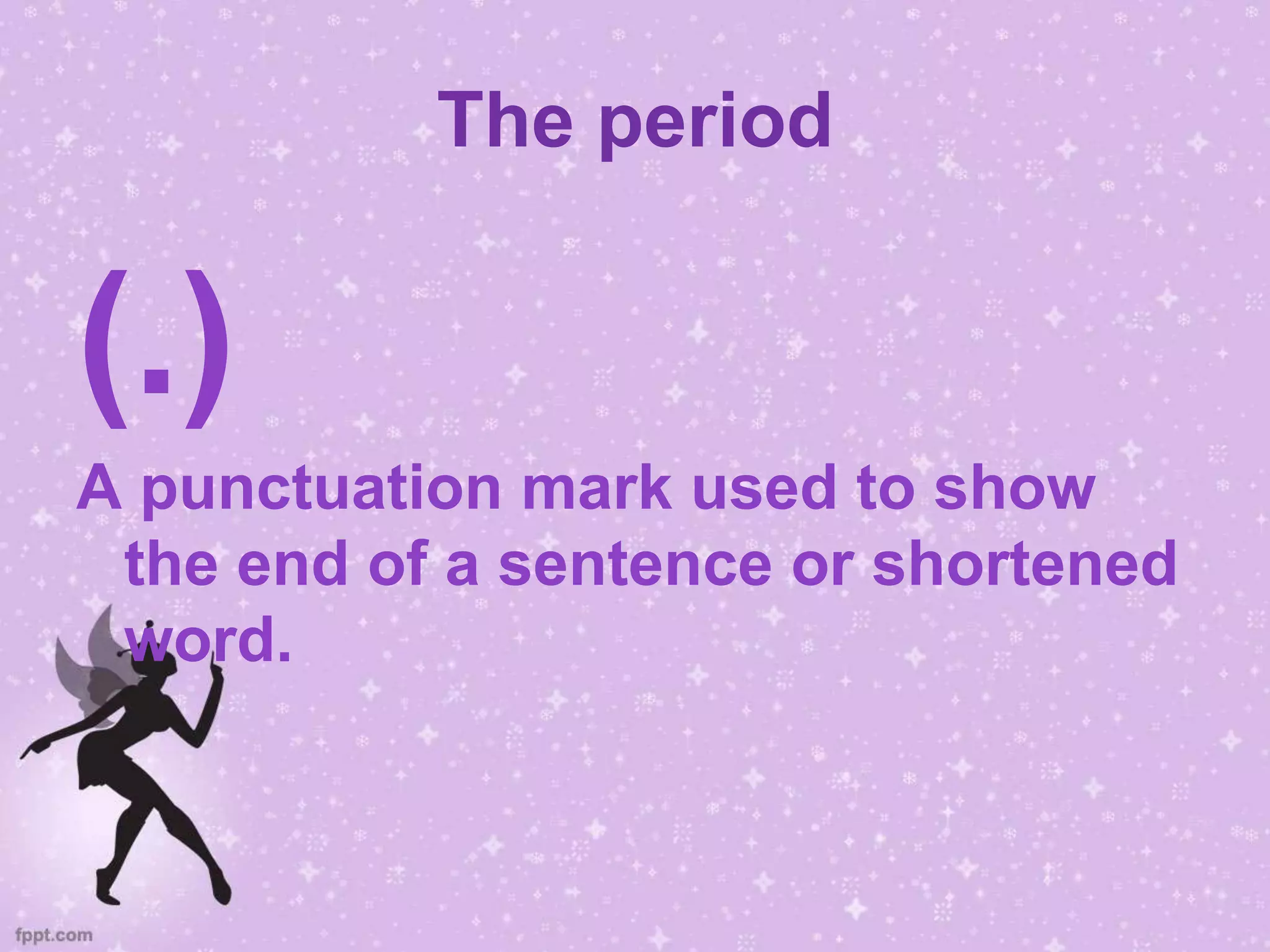 Capitalization and punctuation | PPTX