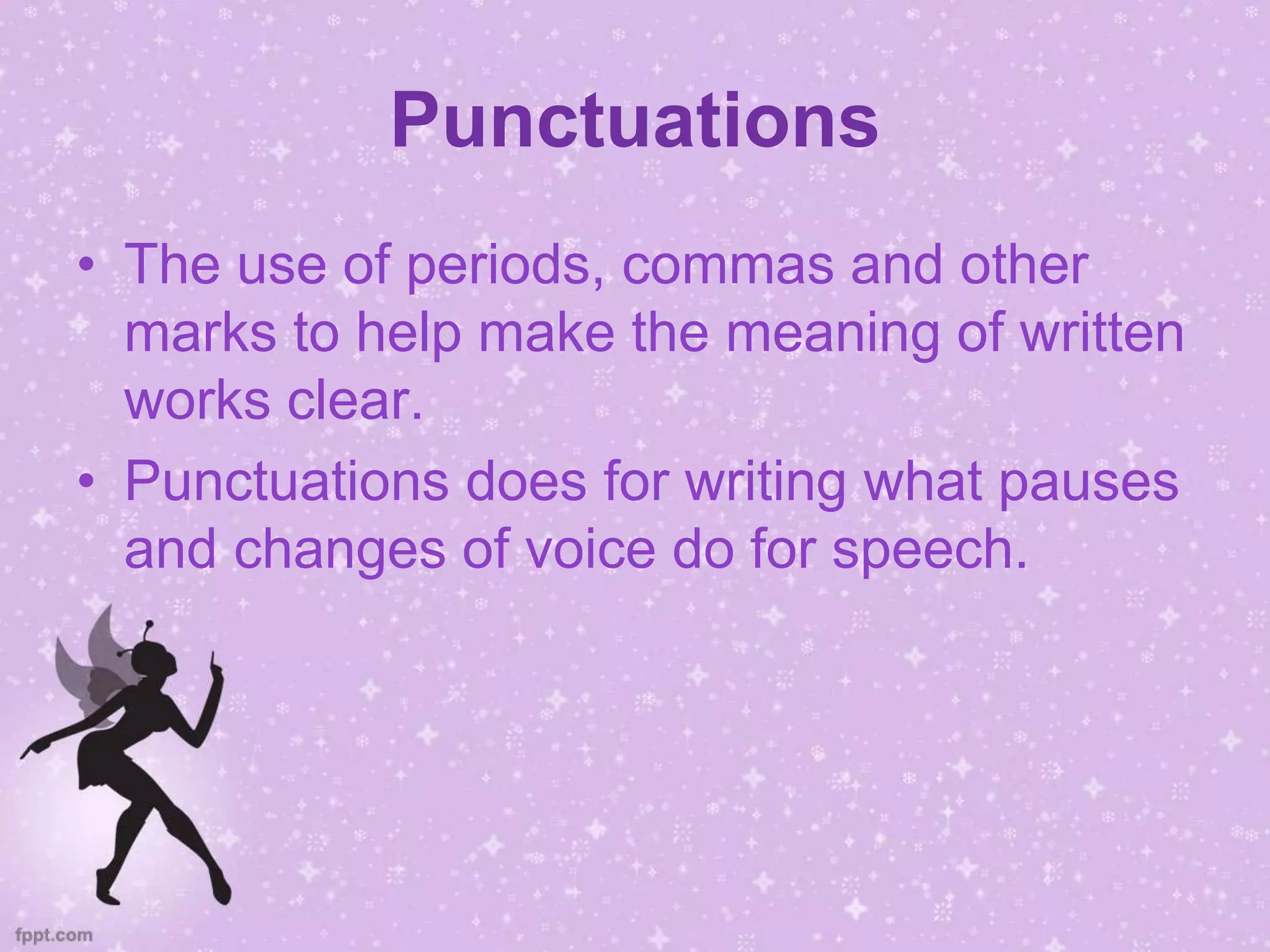 Capitalization and punctuation | PPTX