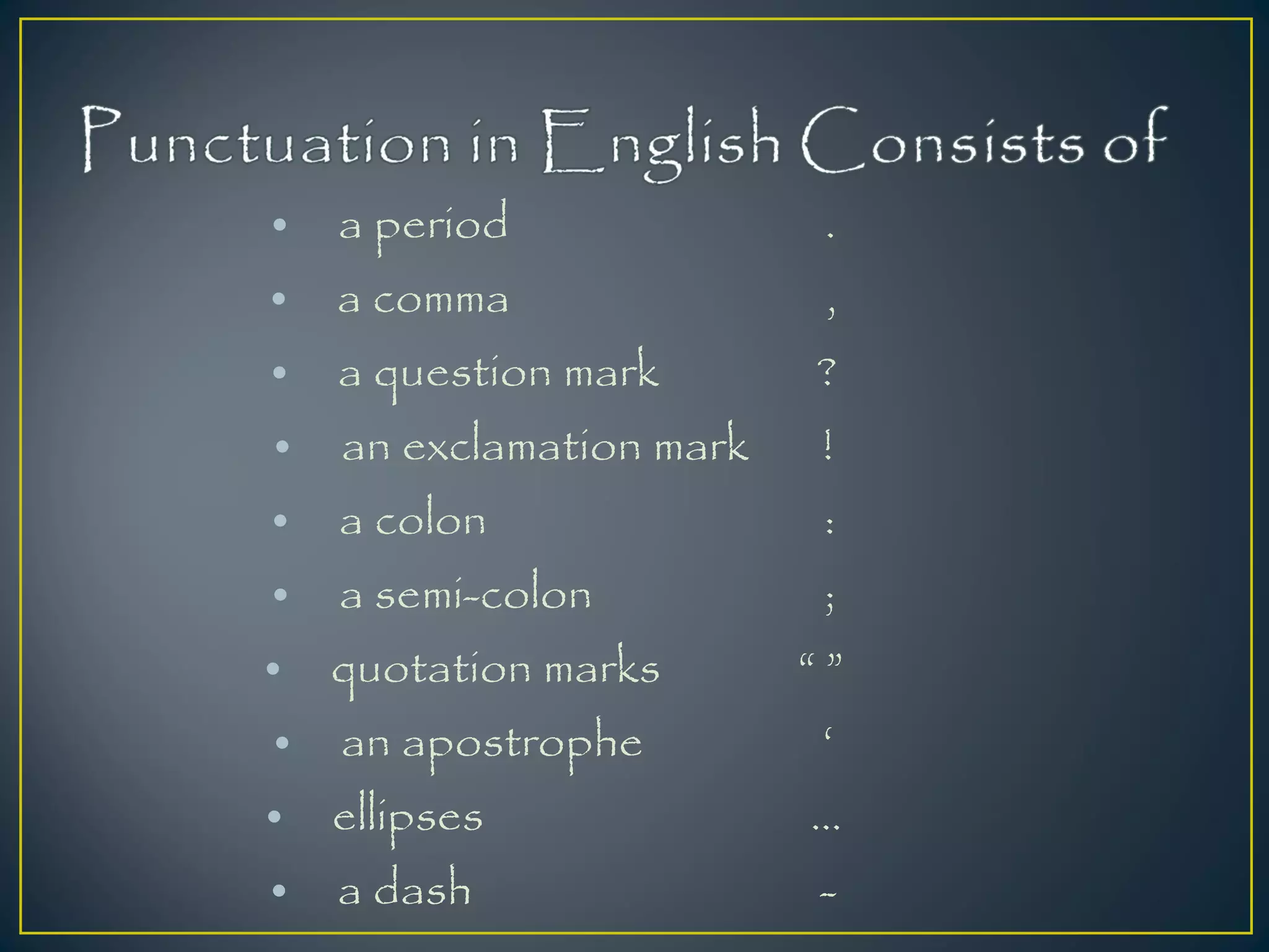 Capitalization and punctuation lesson | PPT