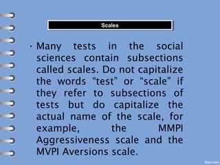 Capitalization in apa style | PPT