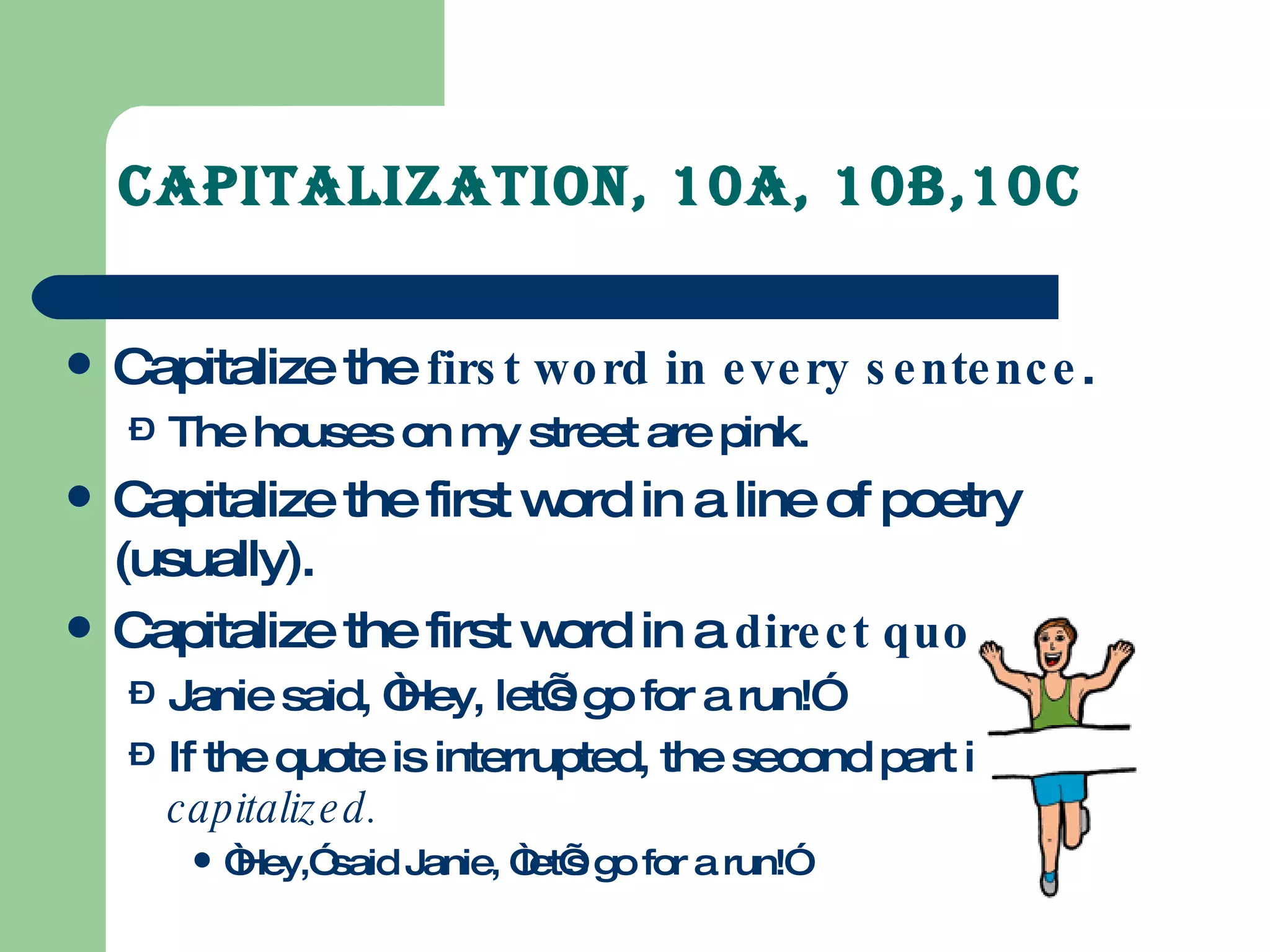 Capitalization Overview | PPT